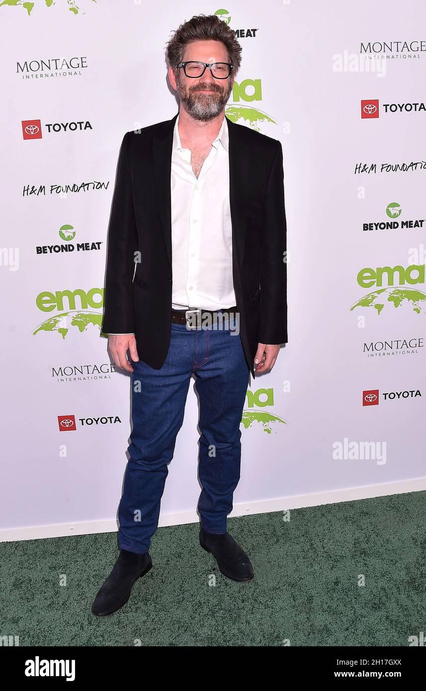 LOS ANGELES, CA - OCTOBER 16: K. Asher Levin attends the Environmental ...