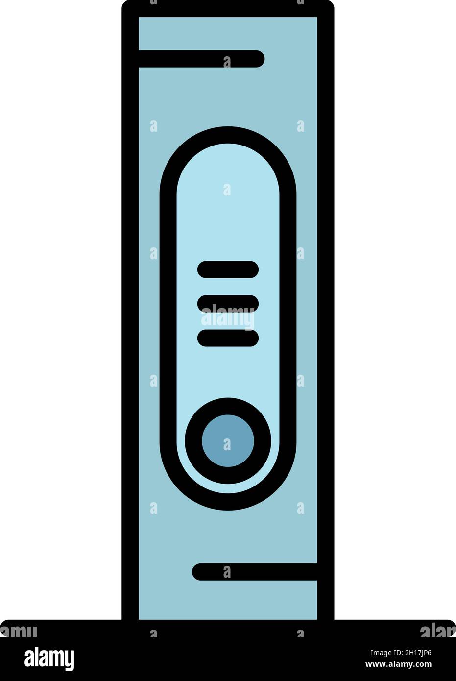 Step counter bracelet icon. Outline step counter bracelet vector icon ...