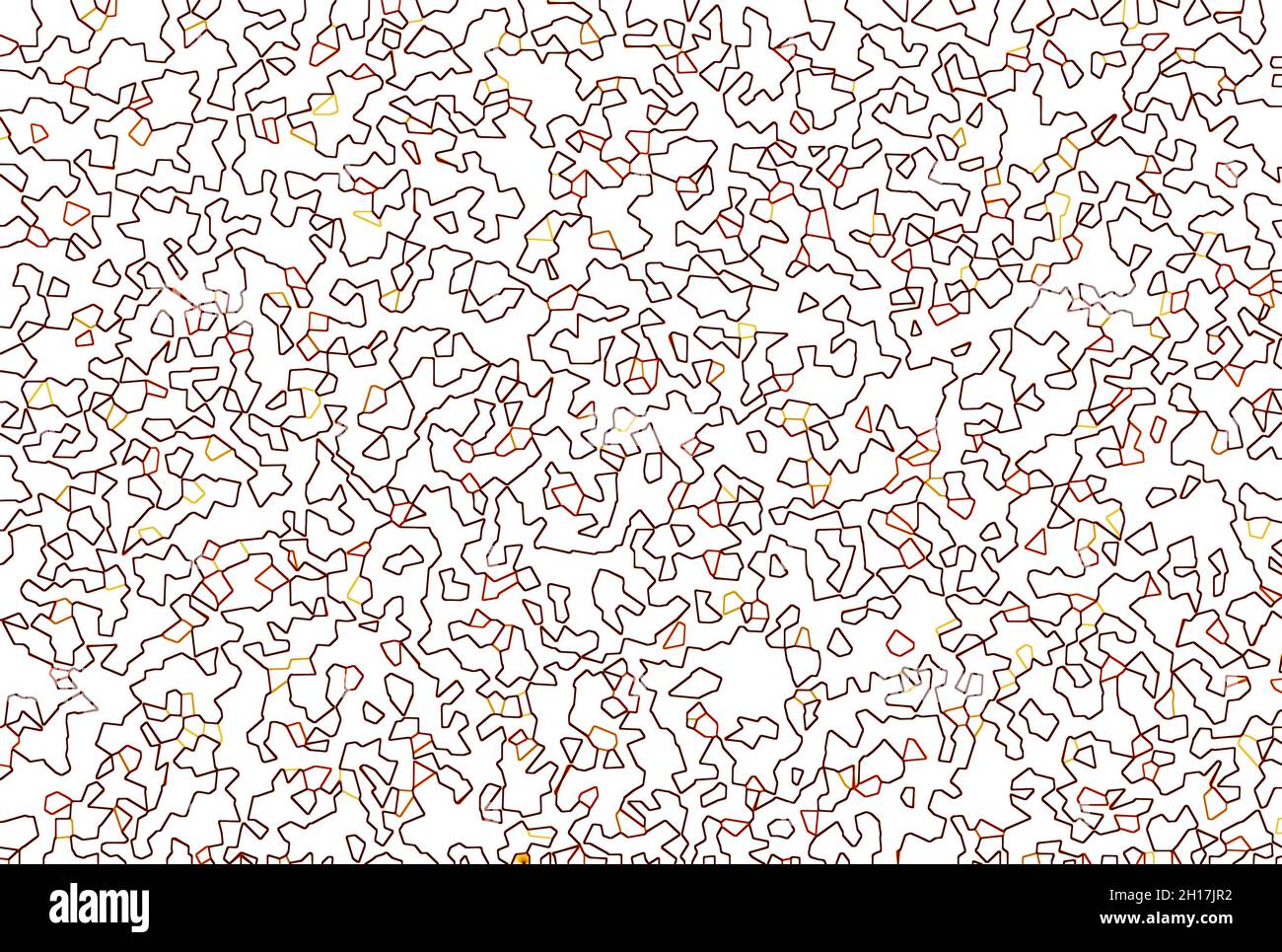 Simple image of broken lines on a white background Stock Photo - Alamy