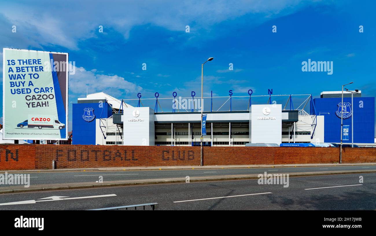 Goodison park park end hi-res stock photography and images - Alamy