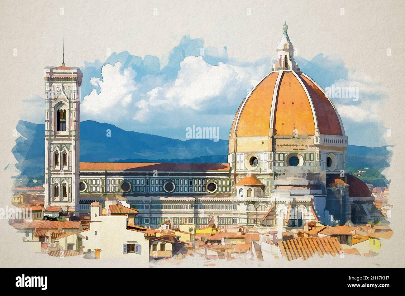 Santa Maria Del Fiore Drawing