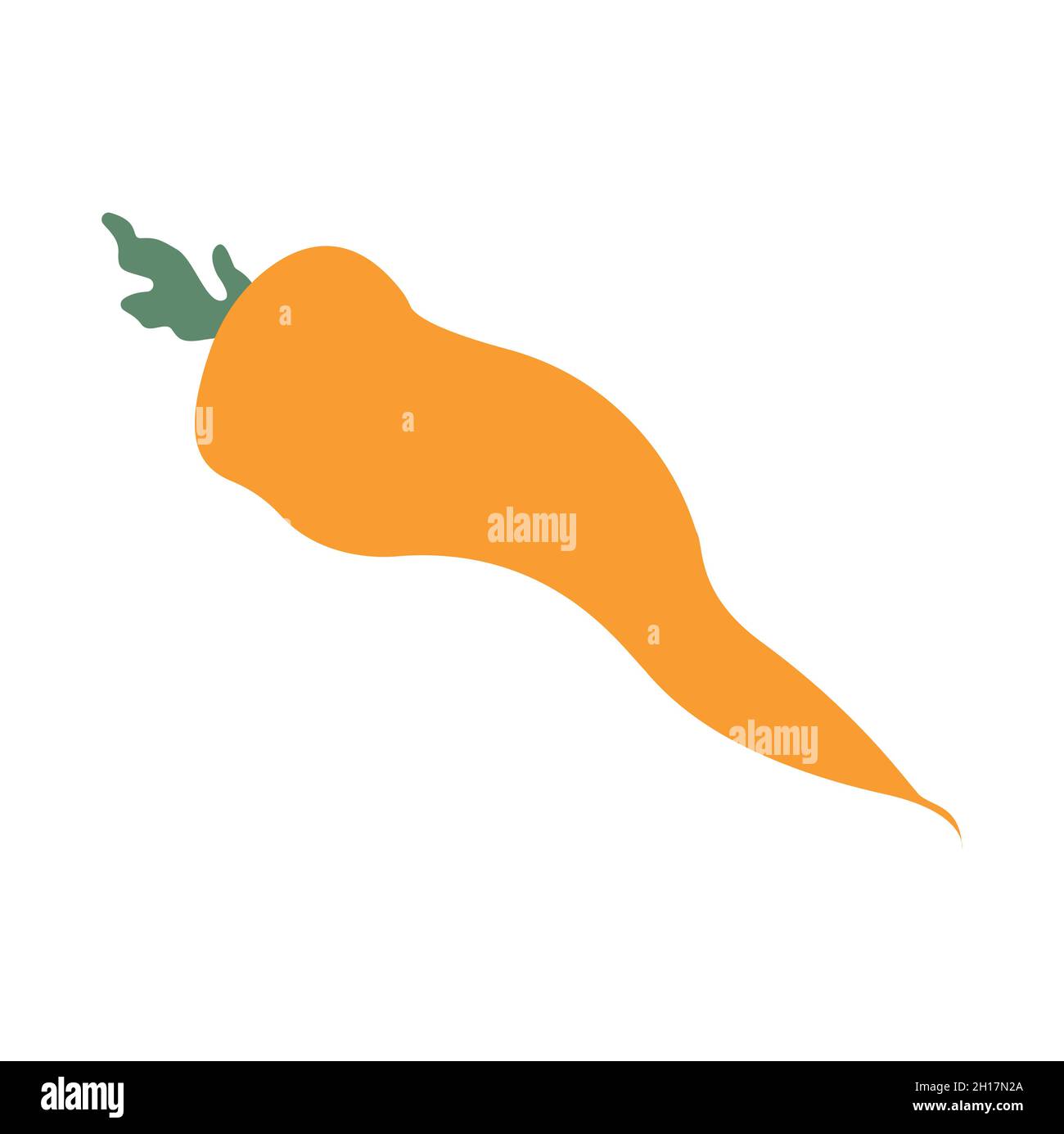 Isolated carrot vector with simple design Stock Vector Image & Art - Alamy