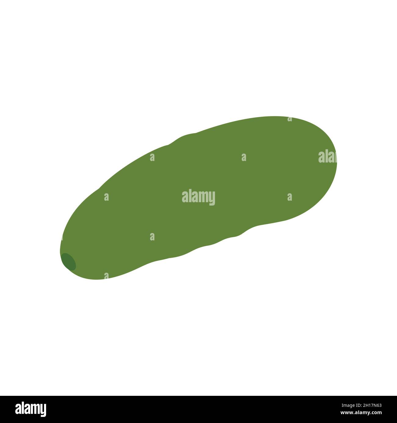 fresh cucumber vegetable isolated icon, vector illustration design in flat style Stock Vector ...