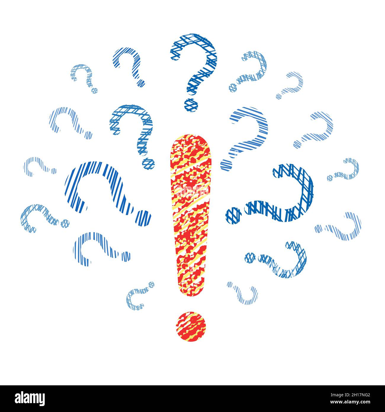 Questions and idea marks Stock Vector Image & Art - Alamy