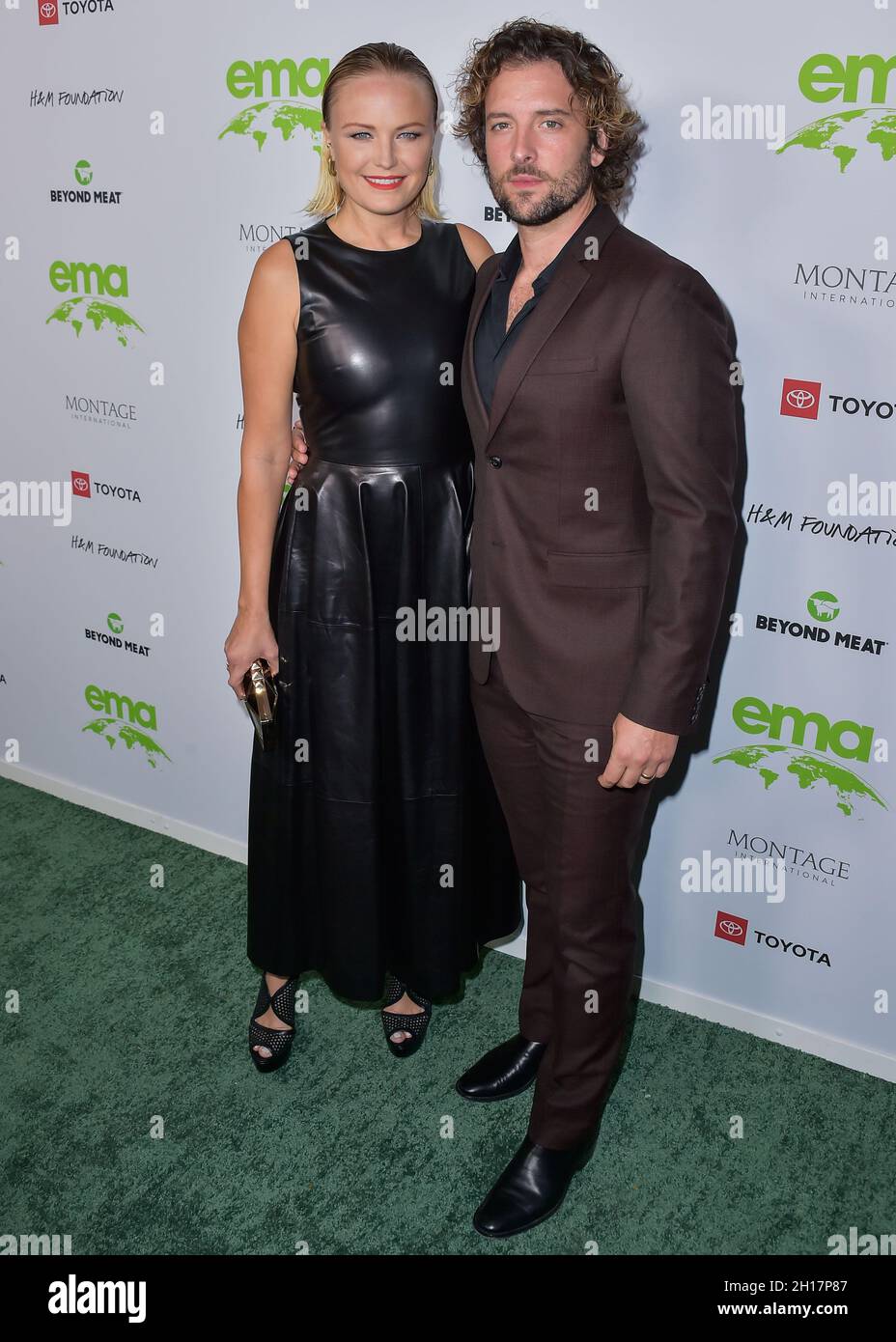 VAN NUYS, LOS ANGELES, CALIFORNIA, USA - OCTOBER 16: Actress Malin ...