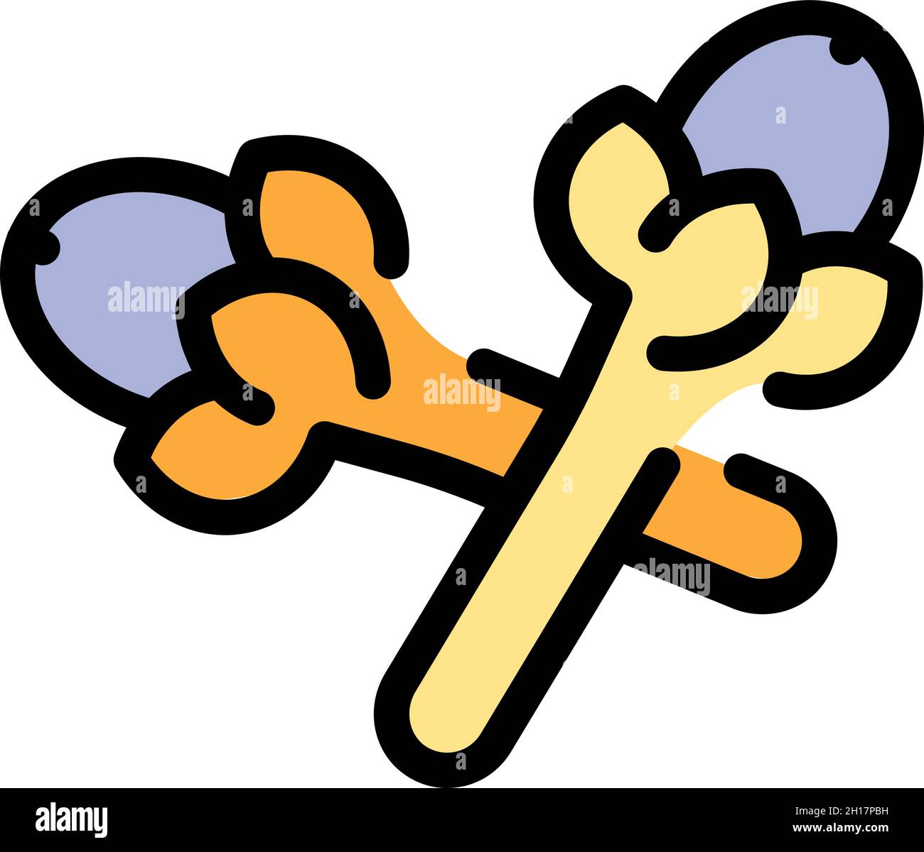 Clove icon. Outline clove vector icon color flat isolated Stock Vector Image & Art - Alamy