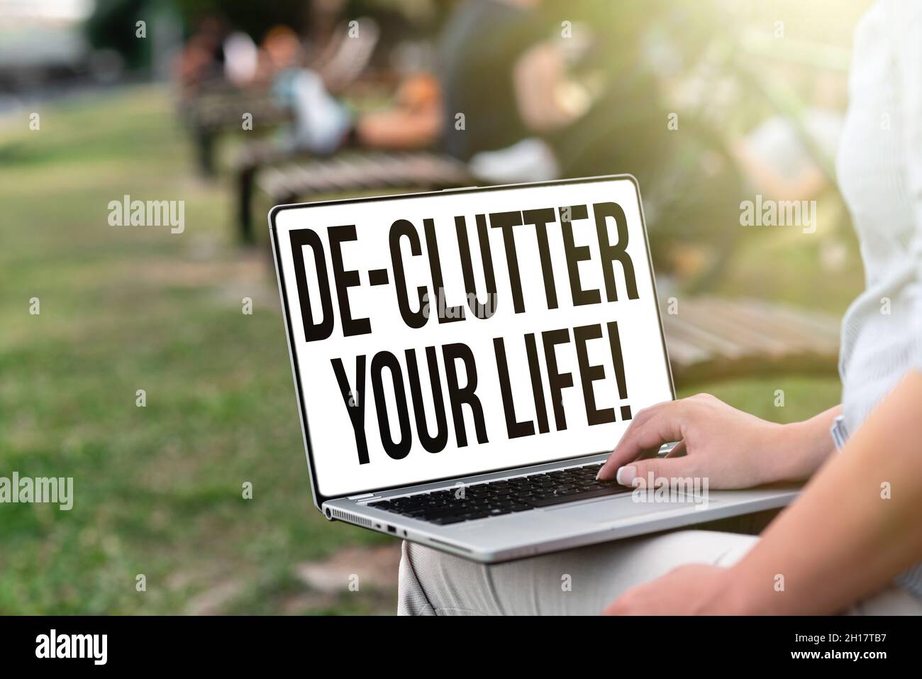 Writing displaying text De Clutter Your Life. Business overview remove ...