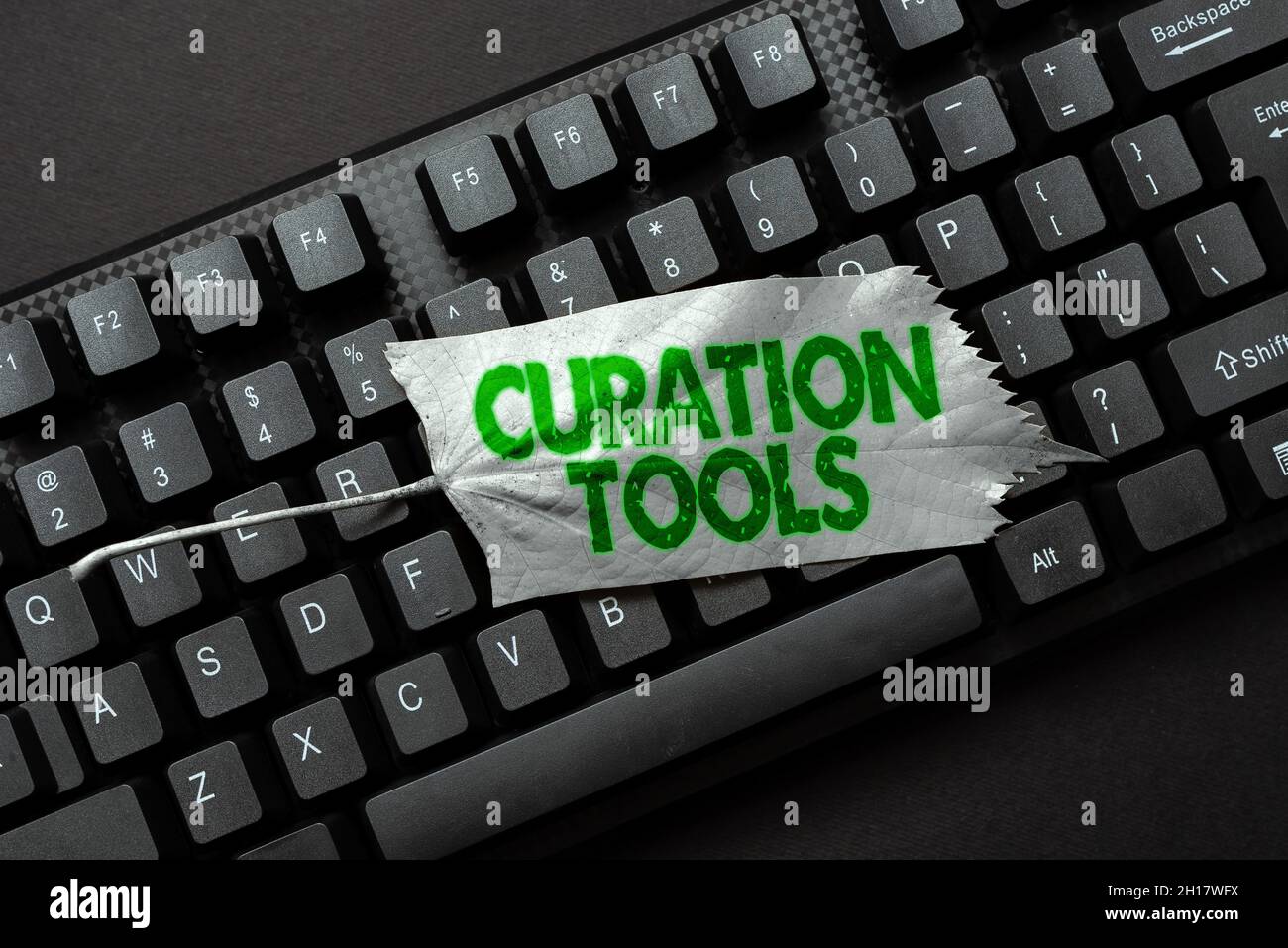 Inspiration showing sign Curation Tools. Business idea Software used in ...