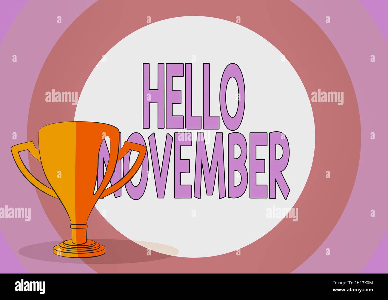 Writing displaying text Hello November. Word Written on Welcome the ...