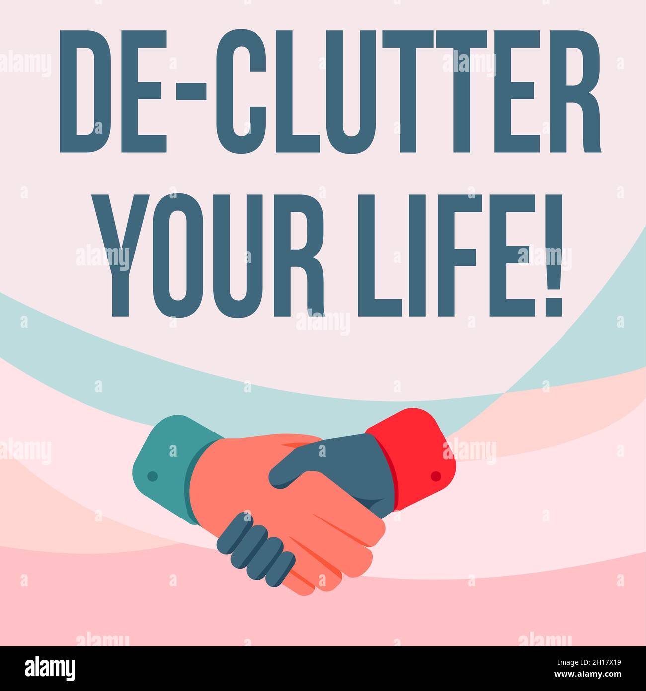 Text sign showing De Clutter Your Life. Word Written on remove ...