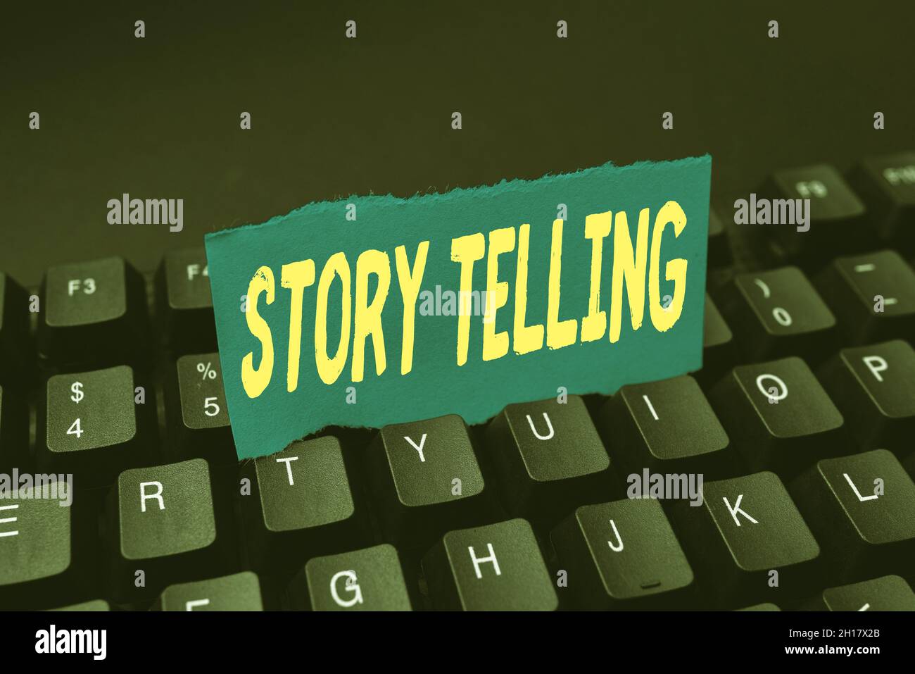 Text sign showing Story Telling. Word for activity writing stories for ...