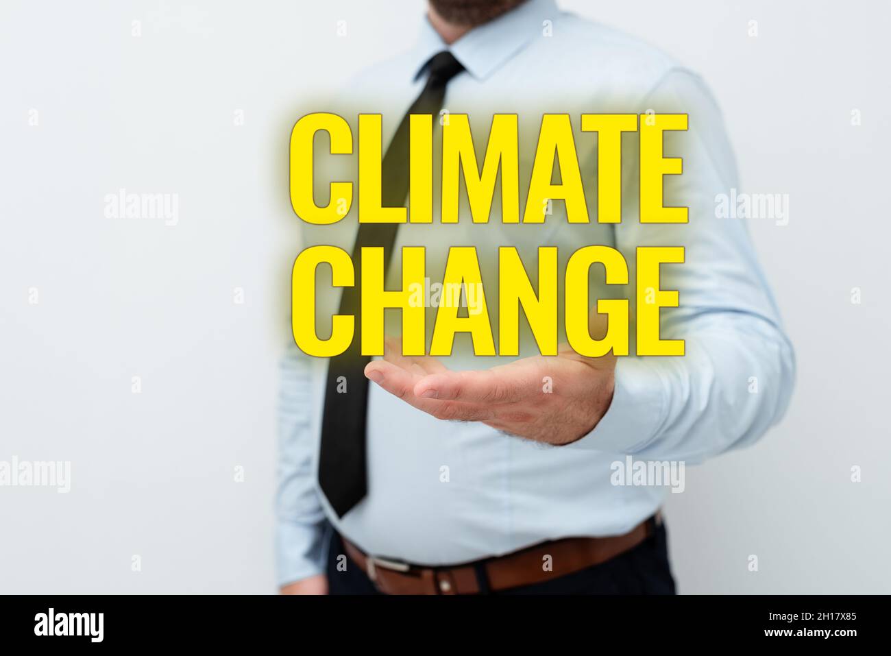 Writing displaying text Climate Change. Business overview Increase in ...