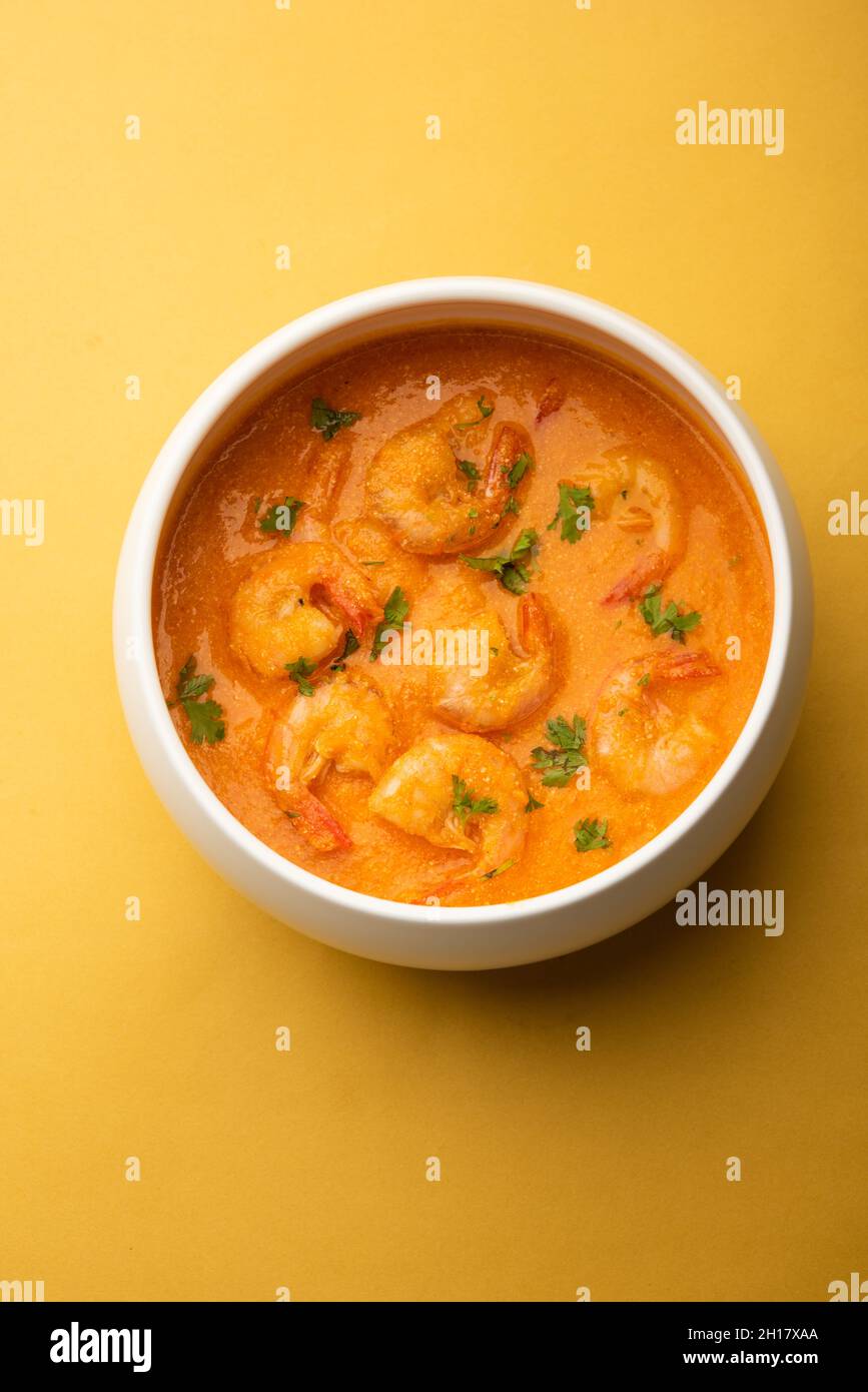 Goan Prawns or Shrimp curry or zinga masala also known as Kolambi ...