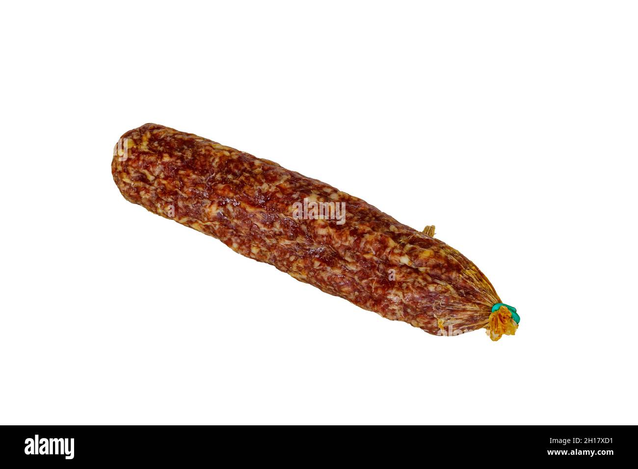 A traditional hesse smoked sausage Stock Photo - Alamy