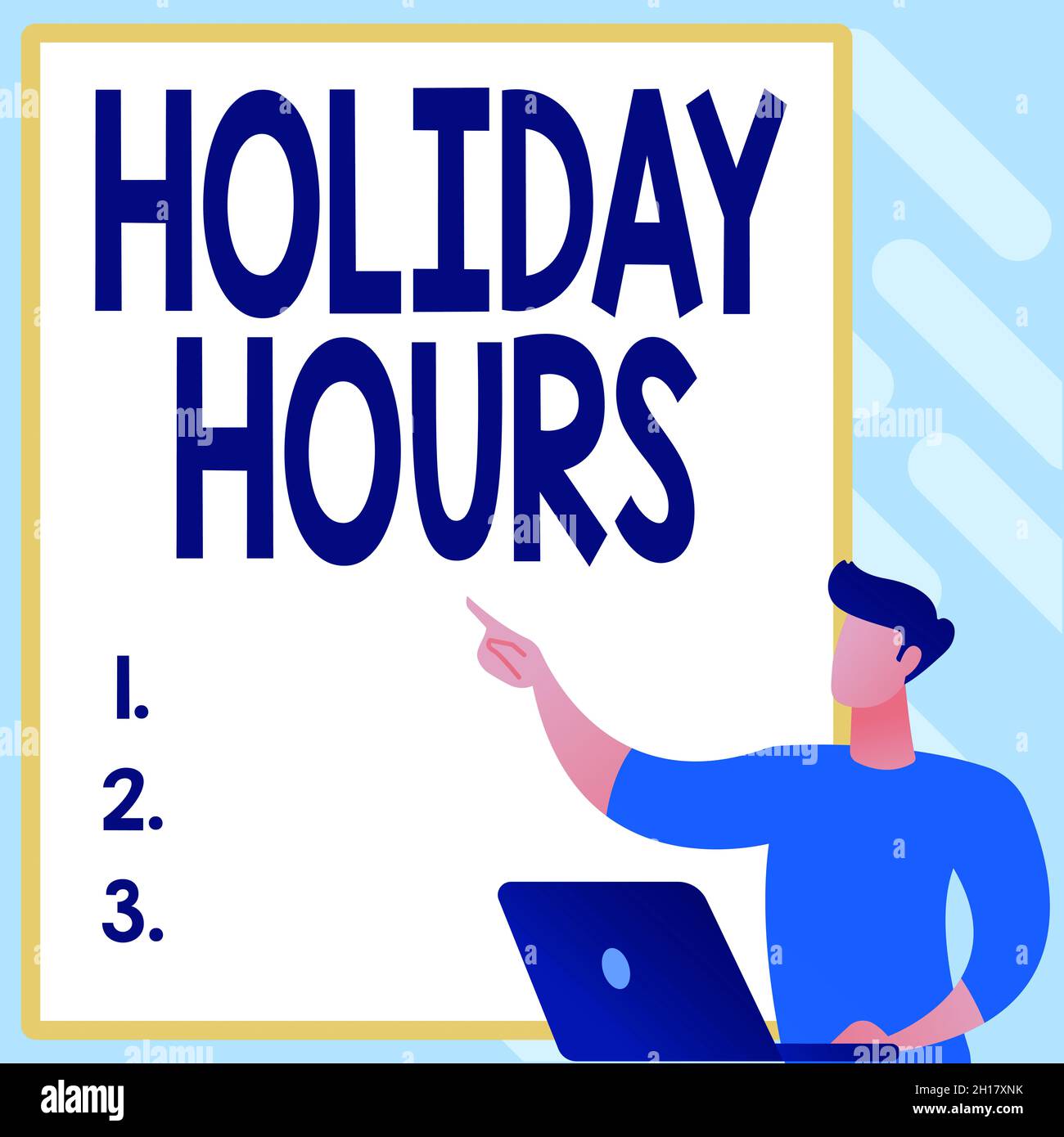 Conceptual display Holiday Hours. Word Written on Overtime work on for ... Conceptual display Holiday Hours. Word Written on Overtime work on for ...