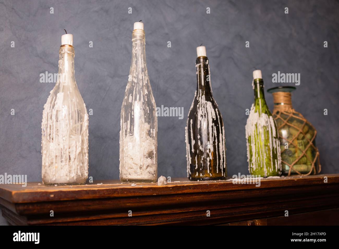 Old chemical laboratory. Photo of an old laboratory with a lot of ...