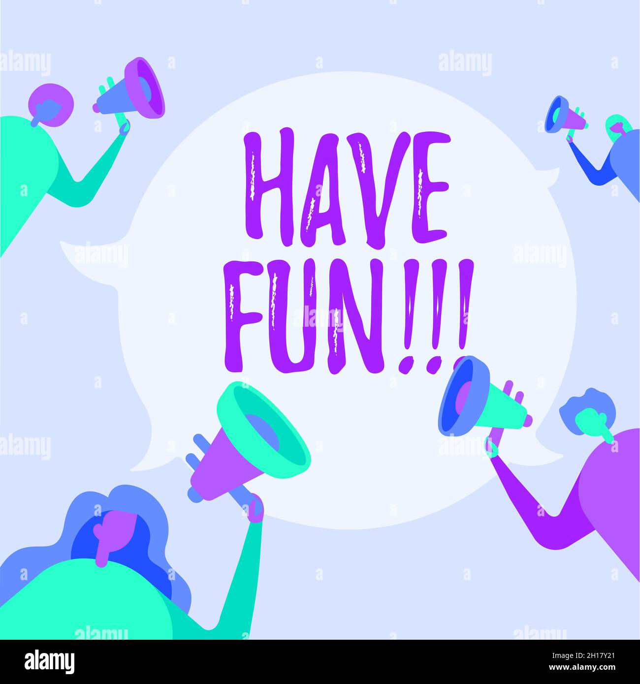 Text caption presenting Have Fun. Internet Concept wish somebody good ...