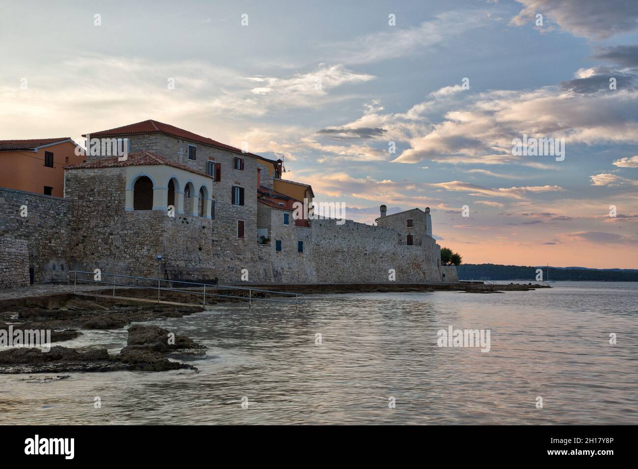 Old City Novigrad in the morning in Croatia Stock Photo - Alamy