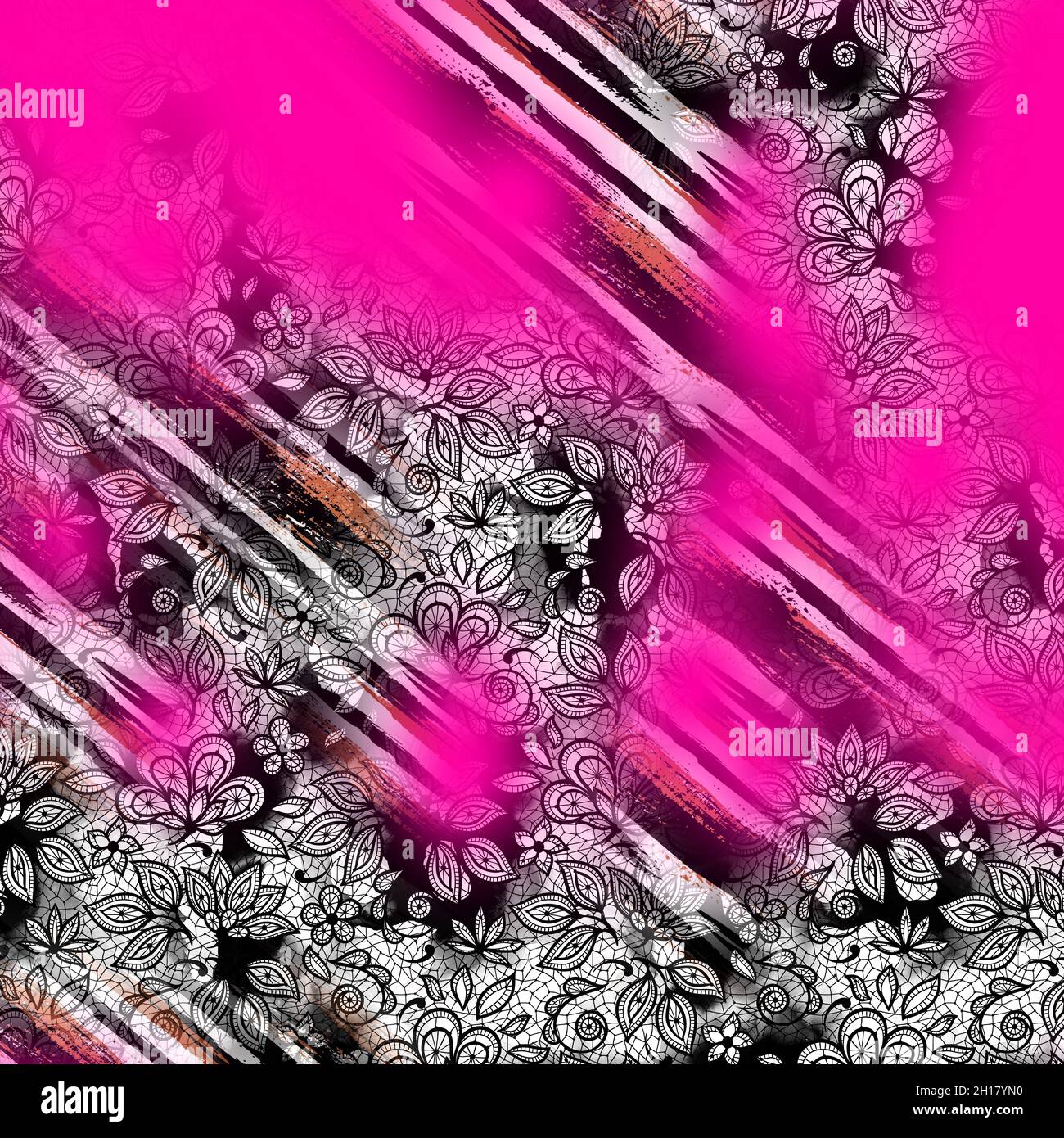 colorful fashion patterns, textile print designs Stock Photo - Alamy