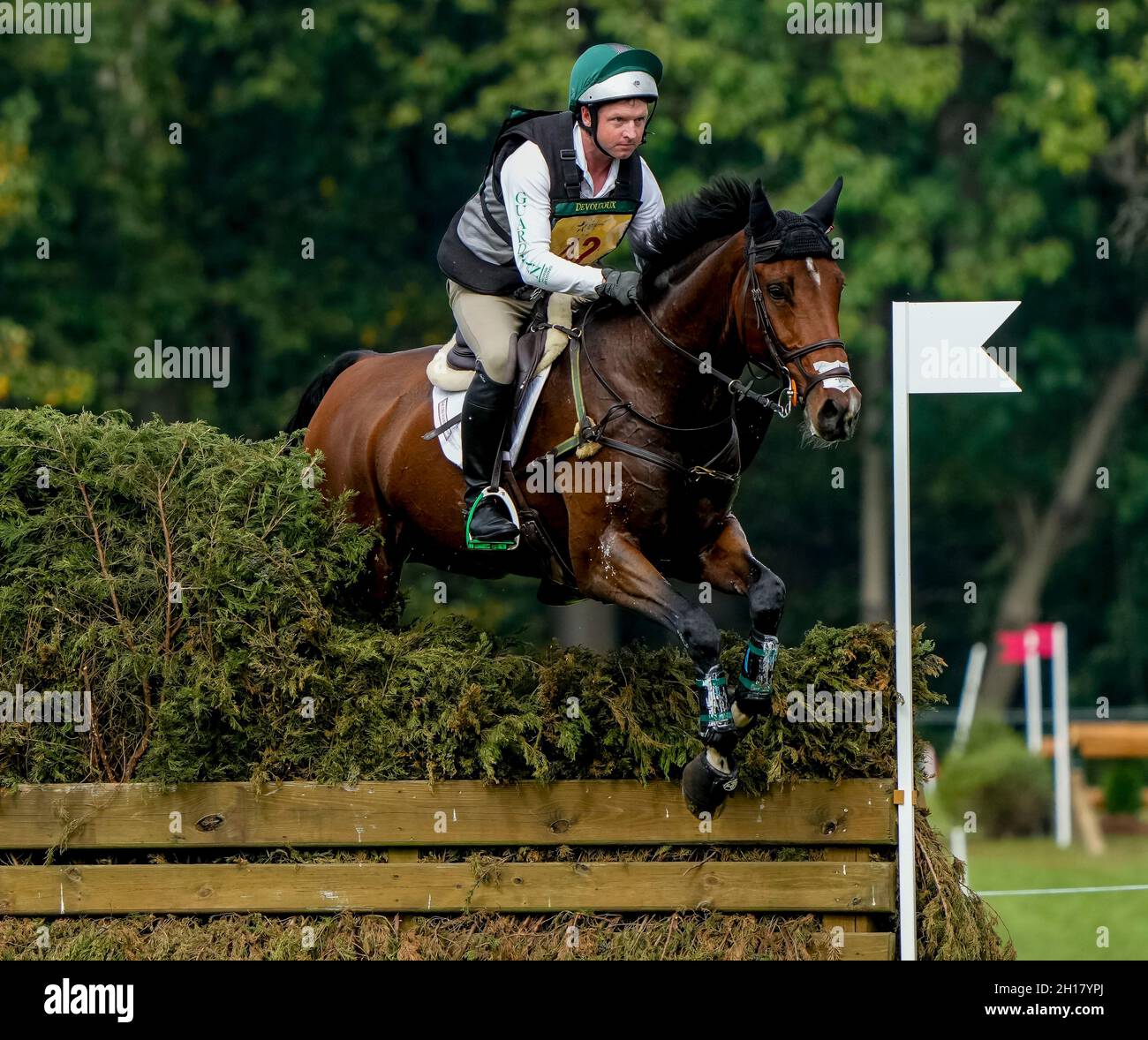 October 16, 2021, Fair Hill, MD, USA: October 16, 2021: Timothy Bourke ...