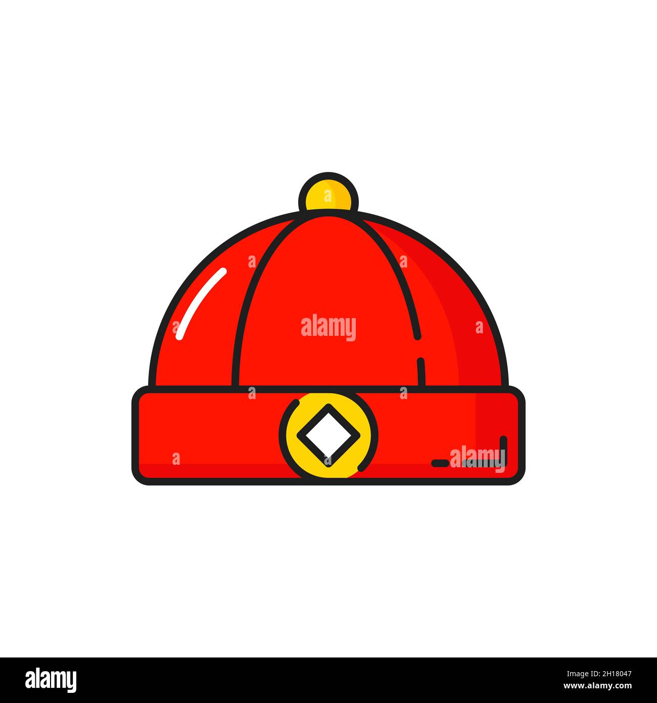 Chinese Hat Vector