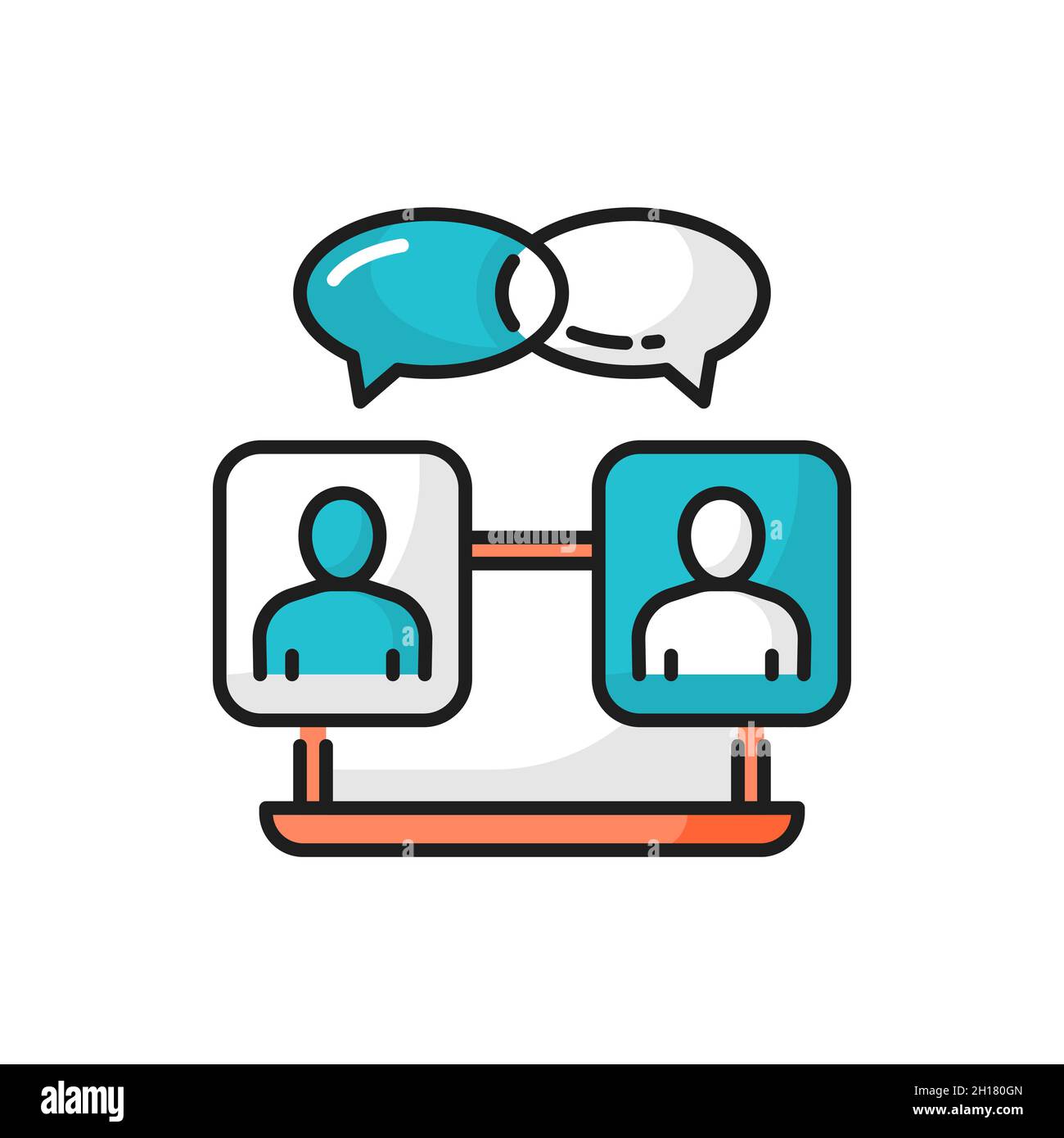 Student teacher meeting formal Stock Vector Images - Alamy