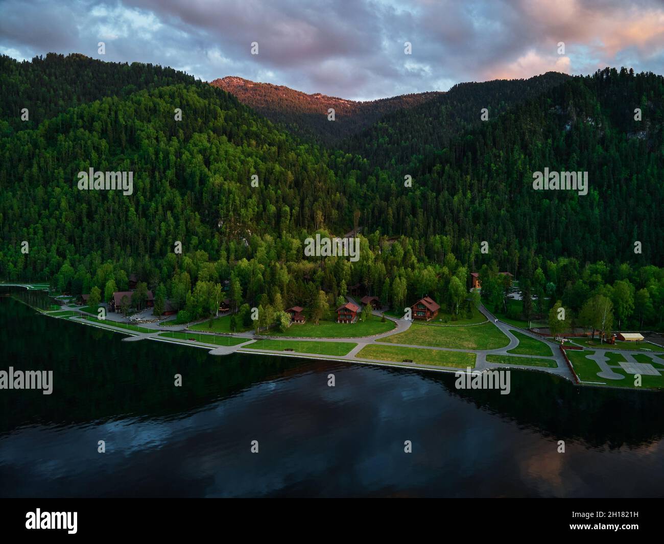 Fantastic views of the turquoise sea under sunlight. Dramatic and ...