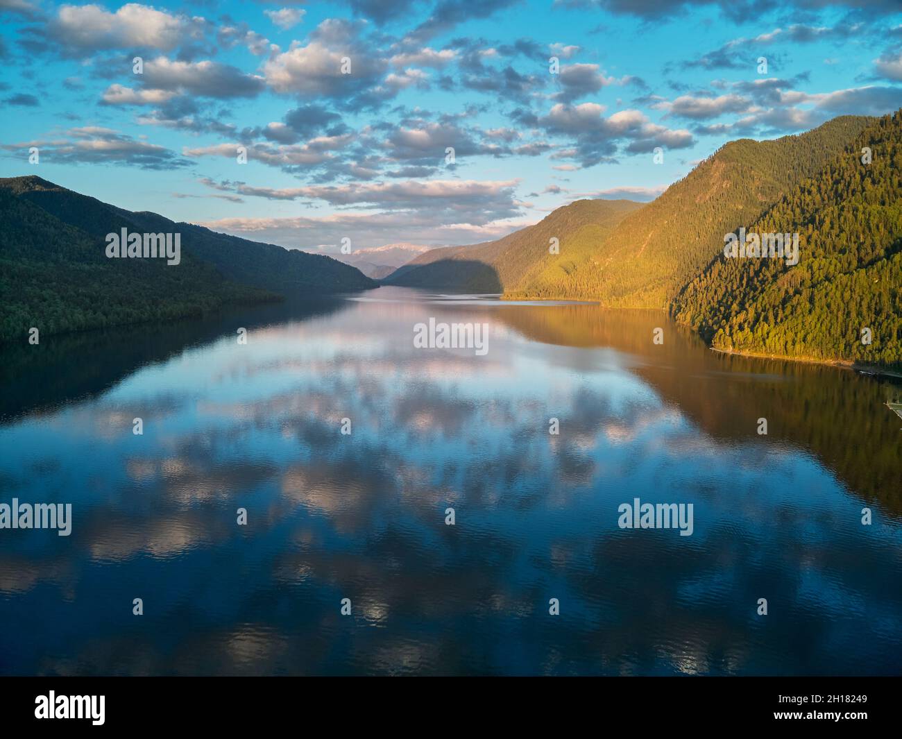 Fantastic views of the turquoise sea under sunlight. Dramatic and ...