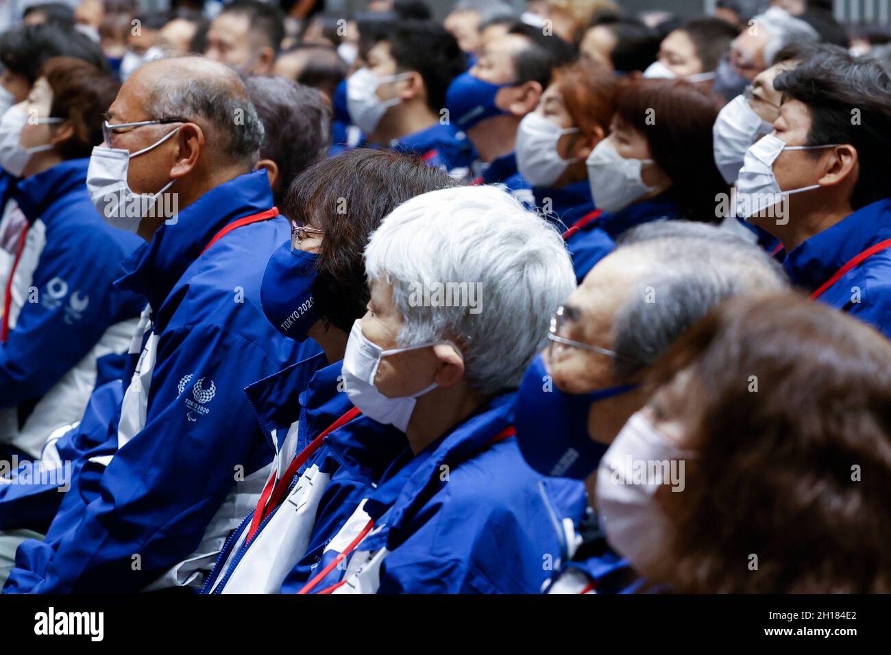 Tokyo, Japan. 17th Oct, 2021. City Cast leaders of Tokyo 2020 Games ...