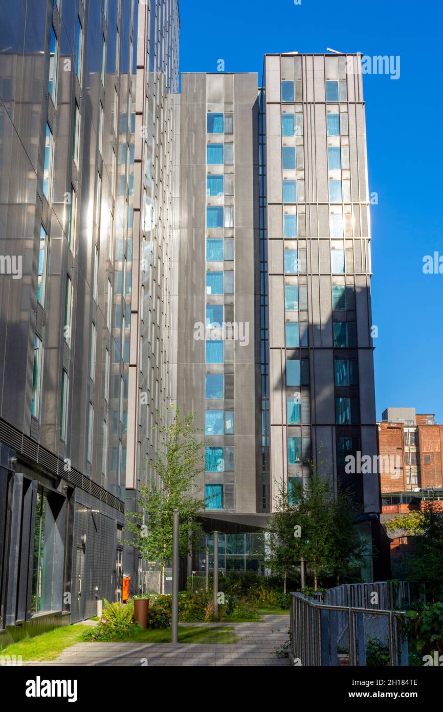 The Vita Student apartment blocks in the Circle Square development ...
