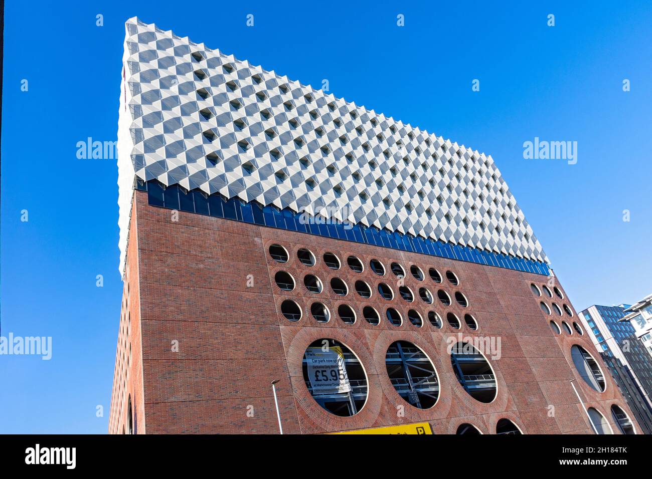 The Circle Square multi-storey car park and Premier Inn, Manchester ...