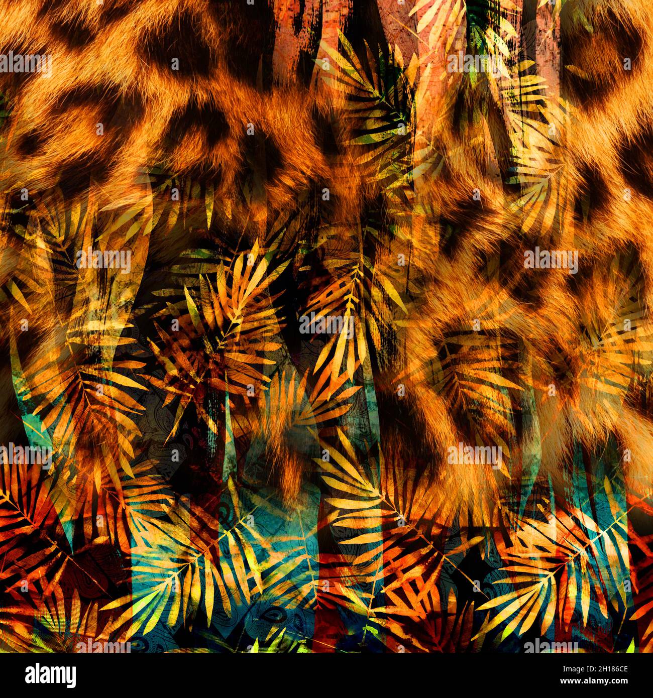 colorful fashion patterns, textile print designs Stock Photo - Alamy