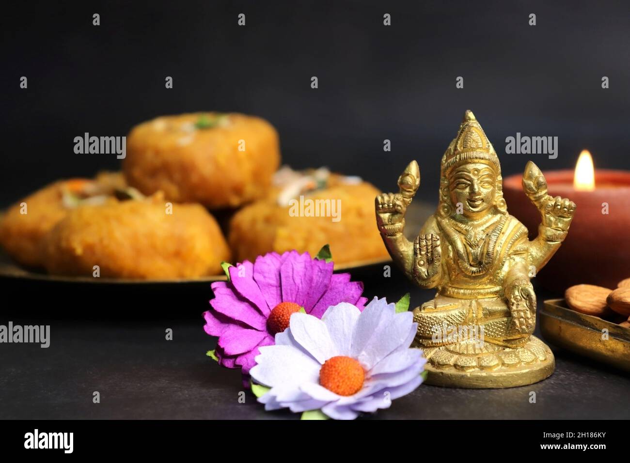 Rajasthani Ghevar. Ghewar is an Indian crunchy sweet dish made using ...