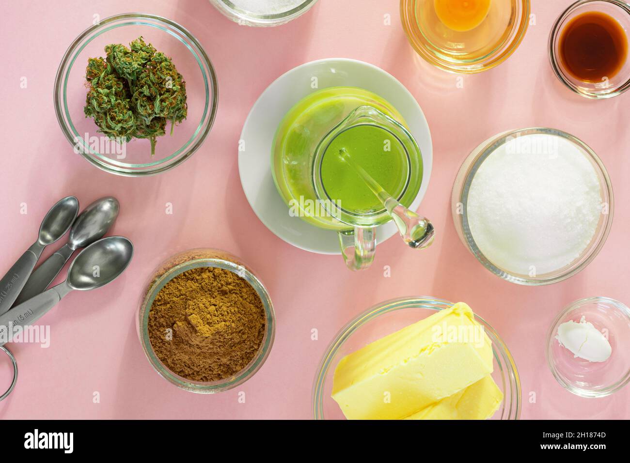 Ingredients Including Cannabis Infused Butter For Baking Marijuana ...