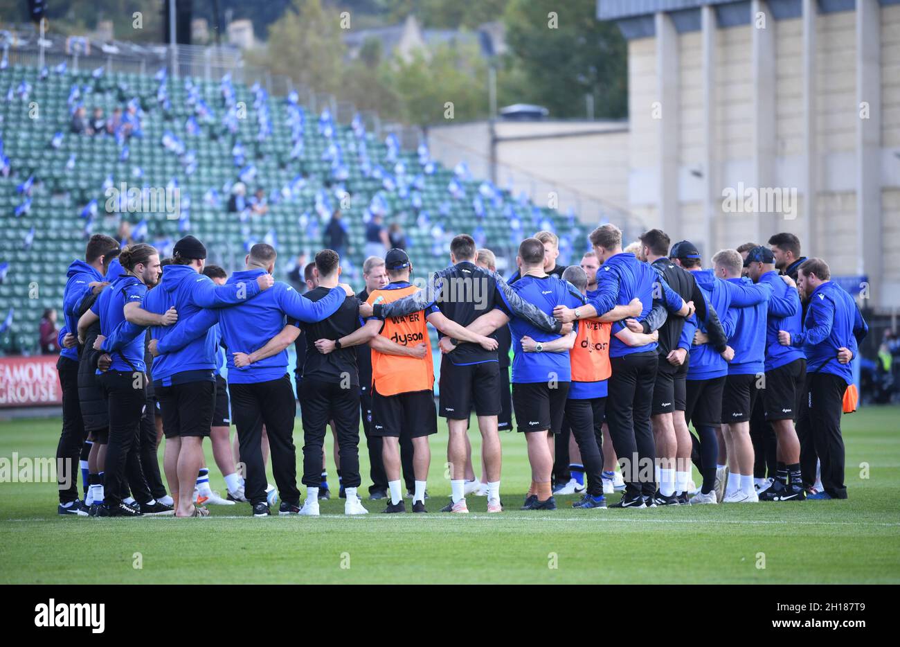 Bath, UK. 17th October 2021; The Recreation Ground, Bath, Somerset ...