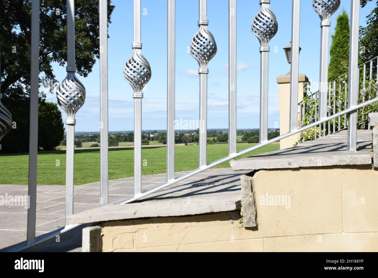 Ironwork railing hi-res stock photography and images - Alamy