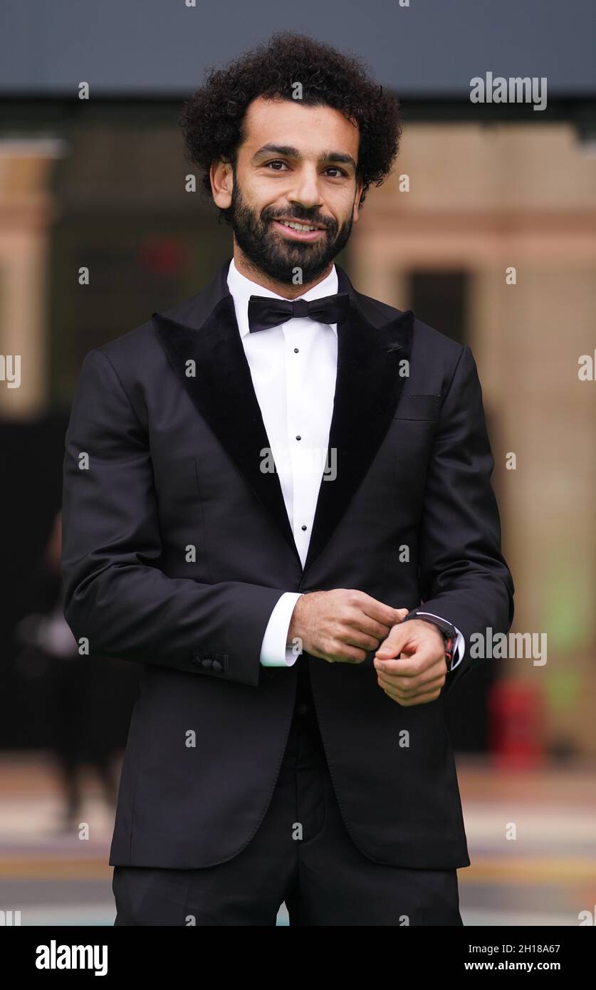 Mo Salah arrives for the first Earthshot Prize awards ceremony at ...