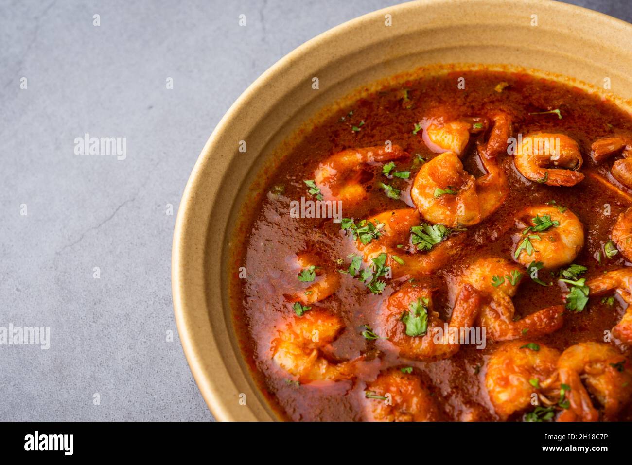 Goan Prawns or Shrimp curry or zinga masala also known as Kolambi ...