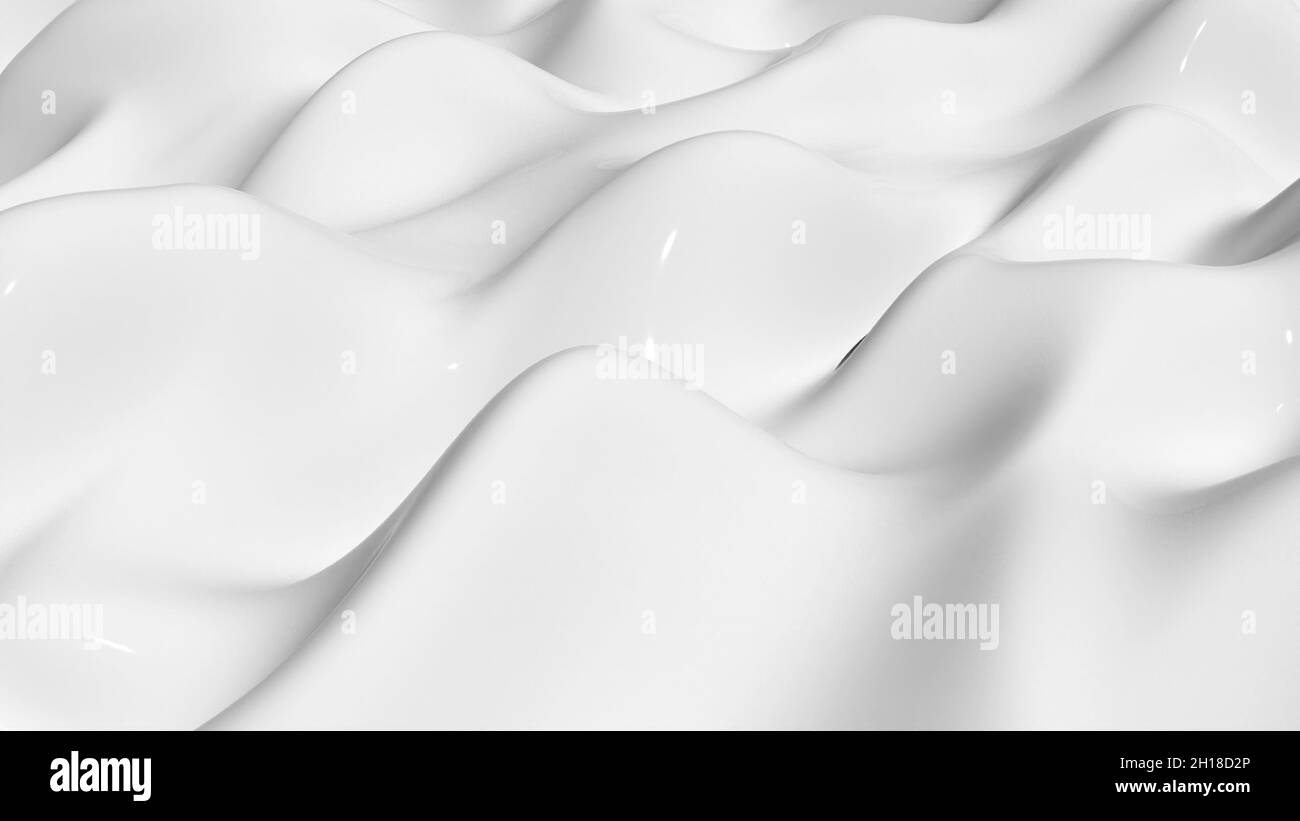 3d soft wave milk Healthy Fresh food 3d render Stock Photo - Alamy