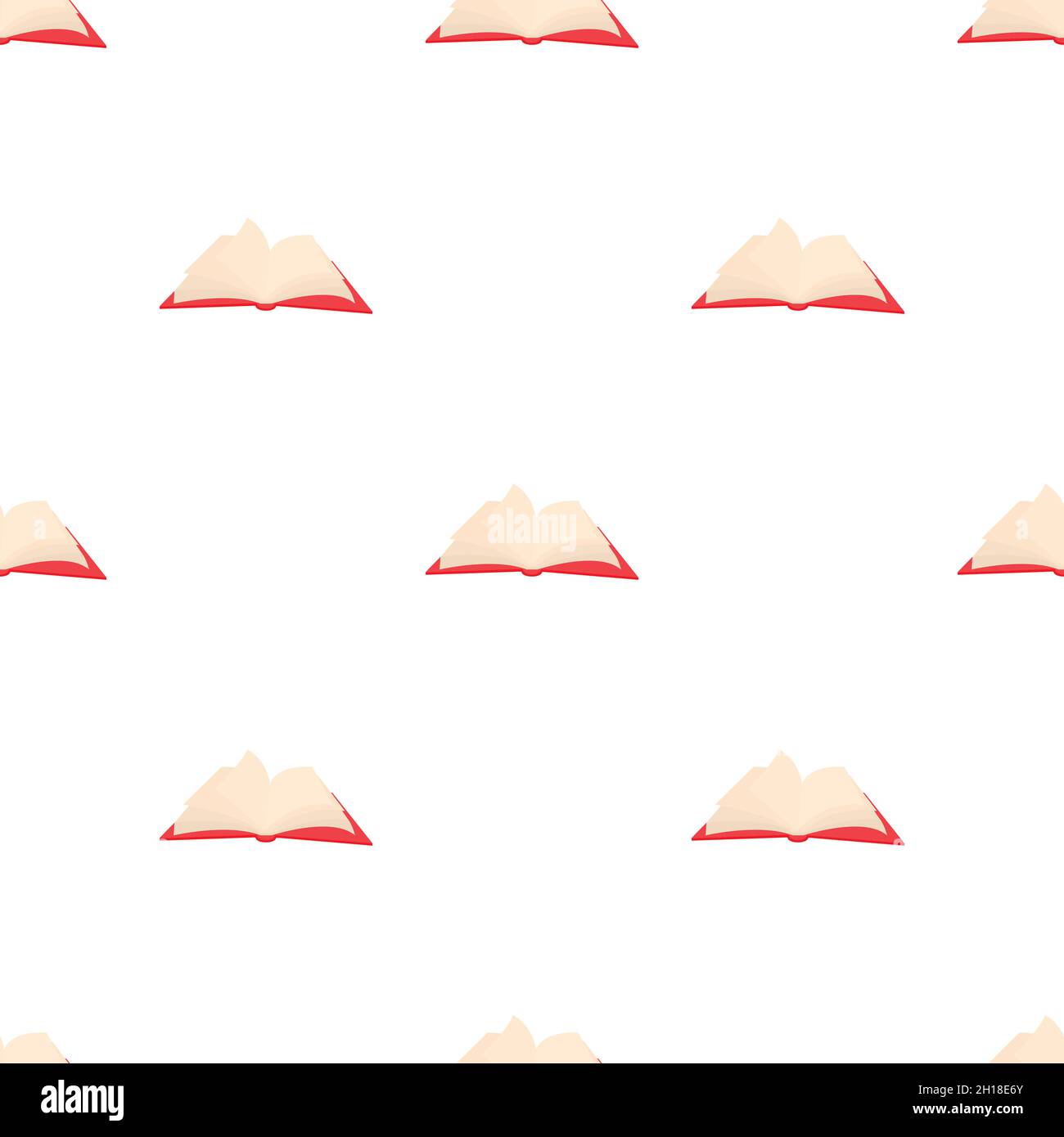 Opened book with pages fluttering pattern seamless background texture ...