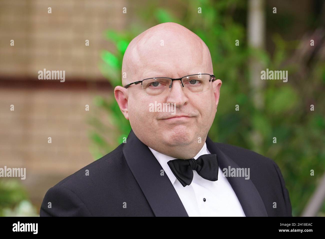 US ambassador Philip Reeker arrives for the first Earthshot Prize ...