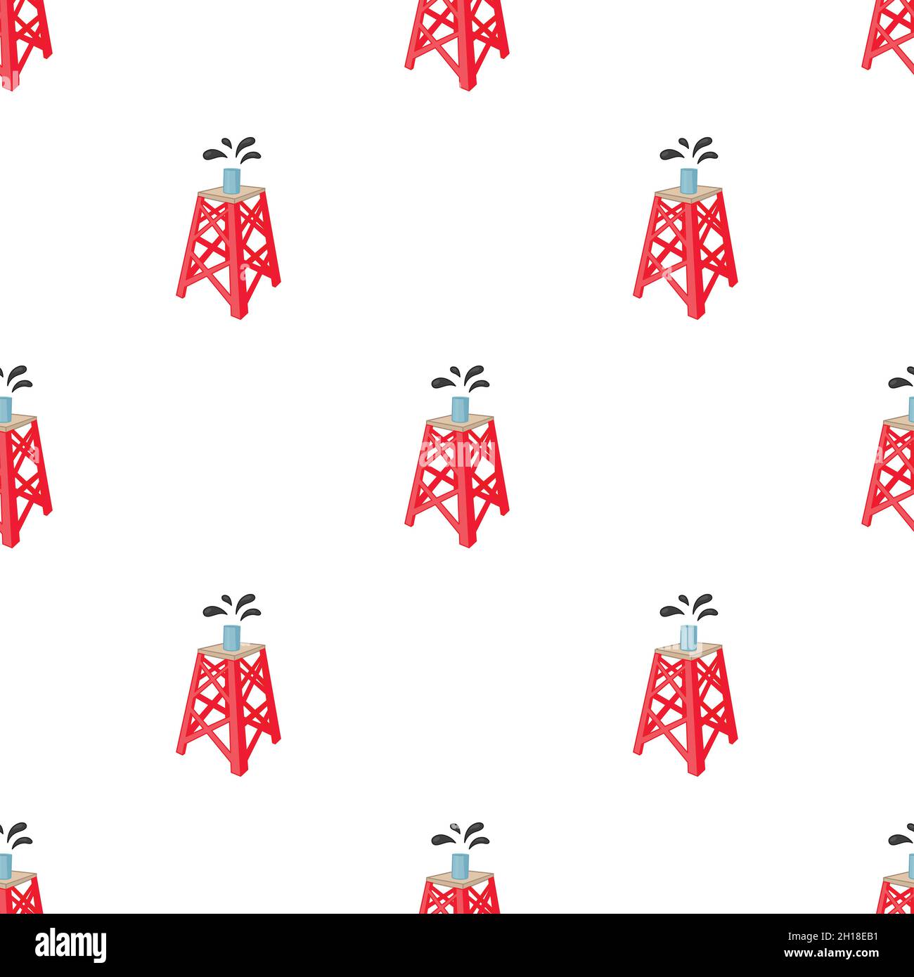 Oil rig pattern seamless background texture repeat wallpaper geometric ...