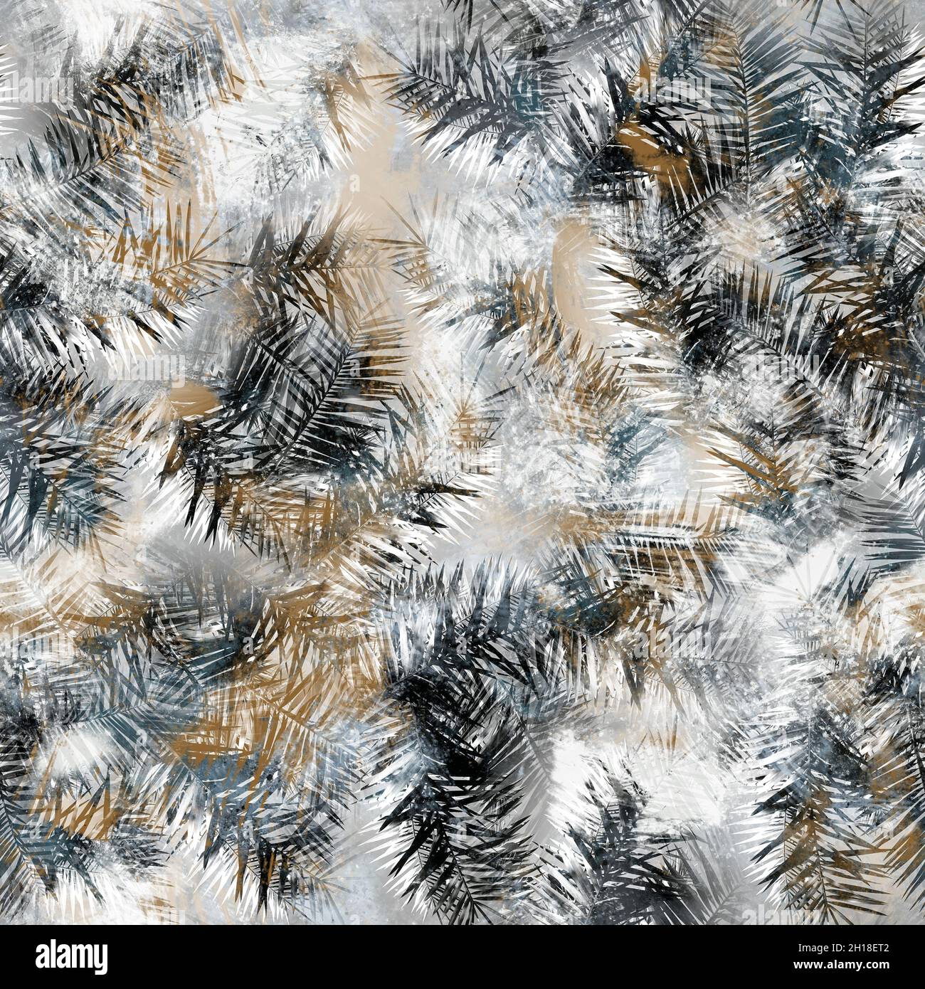 Seamless neutral and white grungy classic abstract surface pattern ...