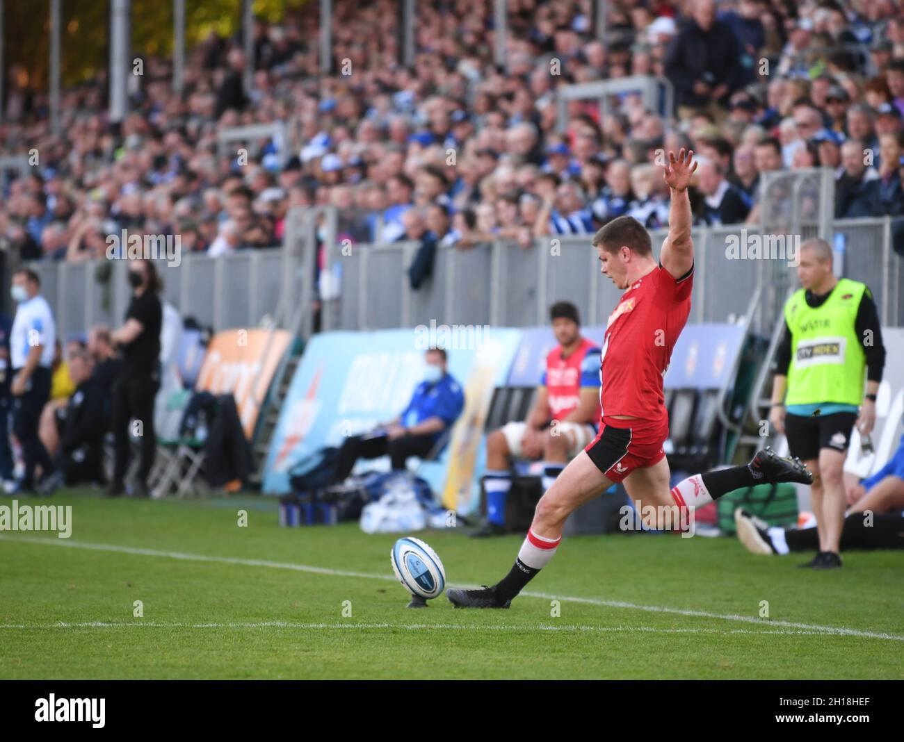17th October 2021; The Recreation Ground, Bath, Somerset, England ...