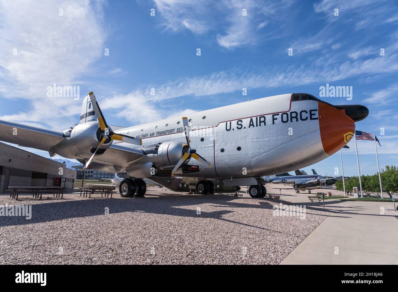 The Douglas C-124 Globemaster II was the primary heavy-lift transport ...