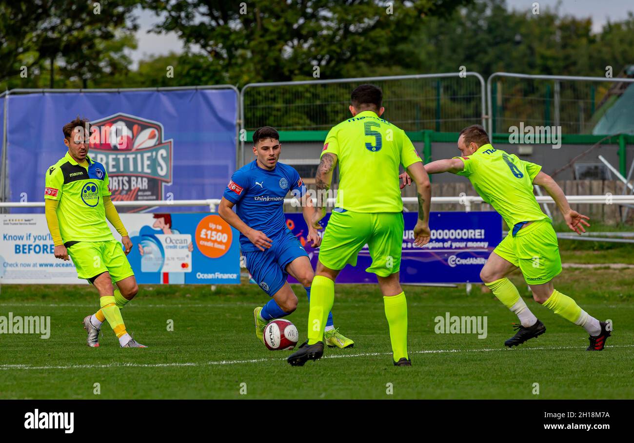 Warrington Rylands 1906 FC v Kidsgrove Athletic for a mid-season ...