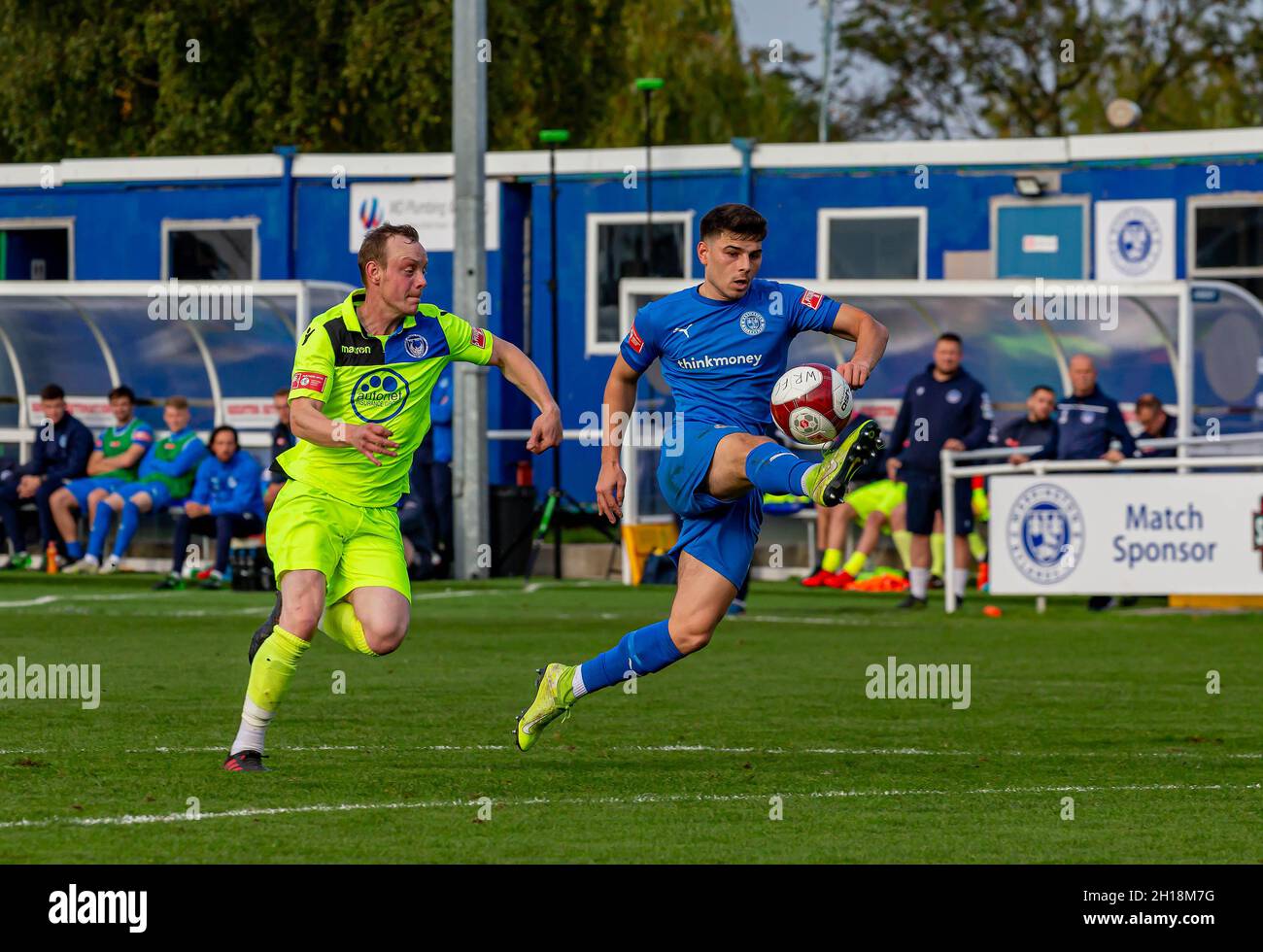 Warrington Rylands 1906 FC hosted Kidsgrove Athletic for a mid-season ...
