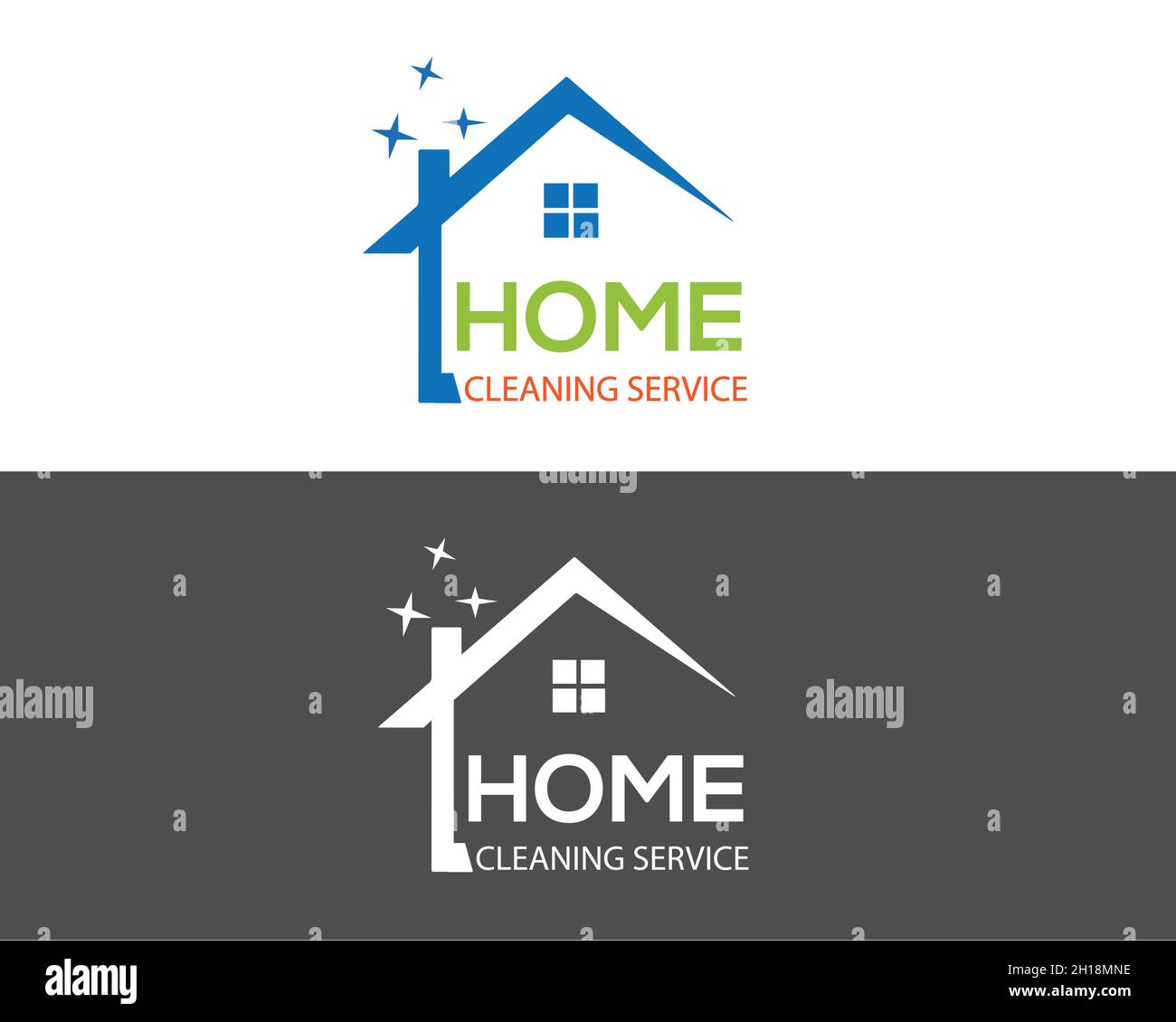 Window cleaning concept vector Stock Vector Images - Alamy