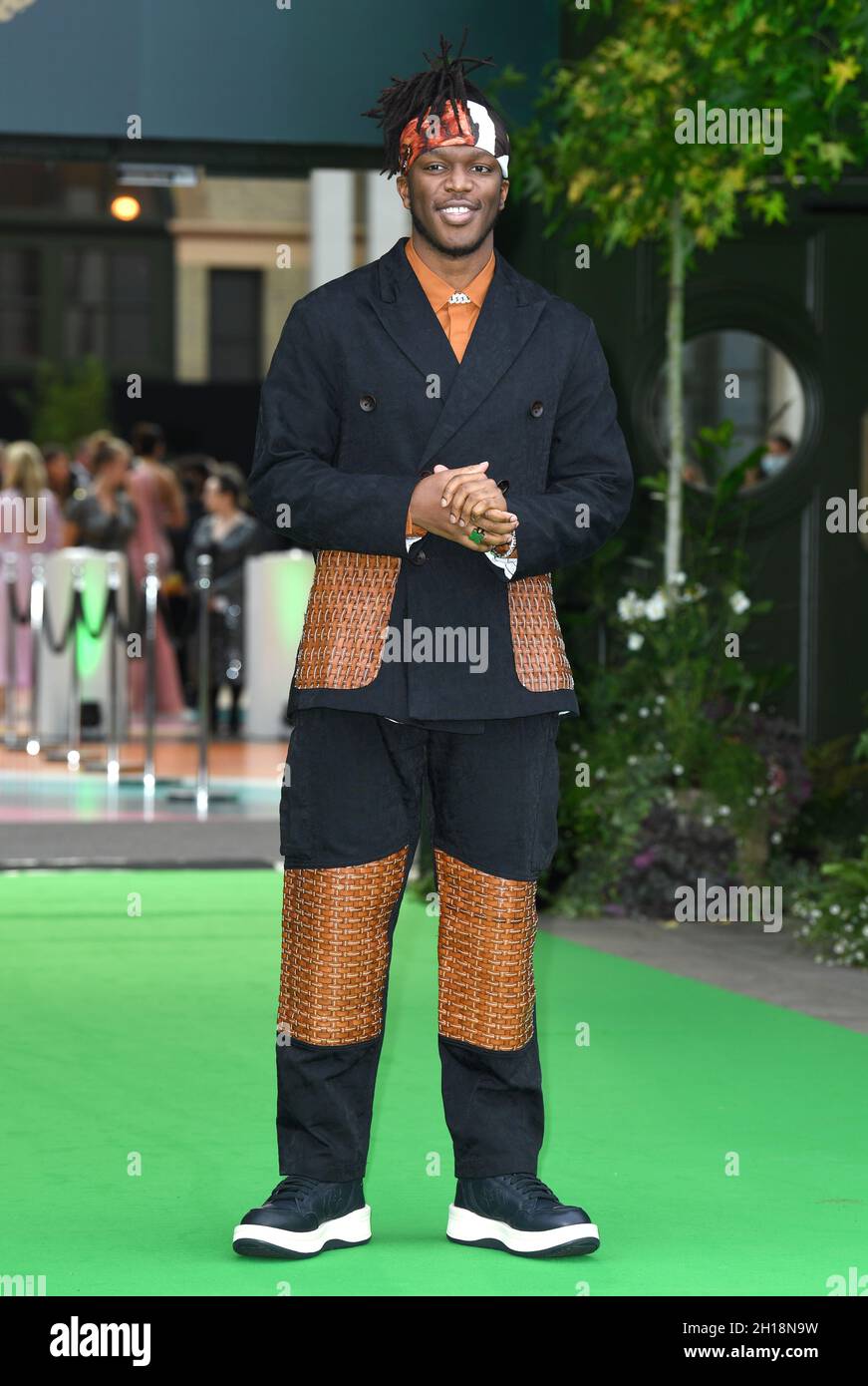October 17th, 2021, London, UK KSI arriving at The Earthshot Prize ...
