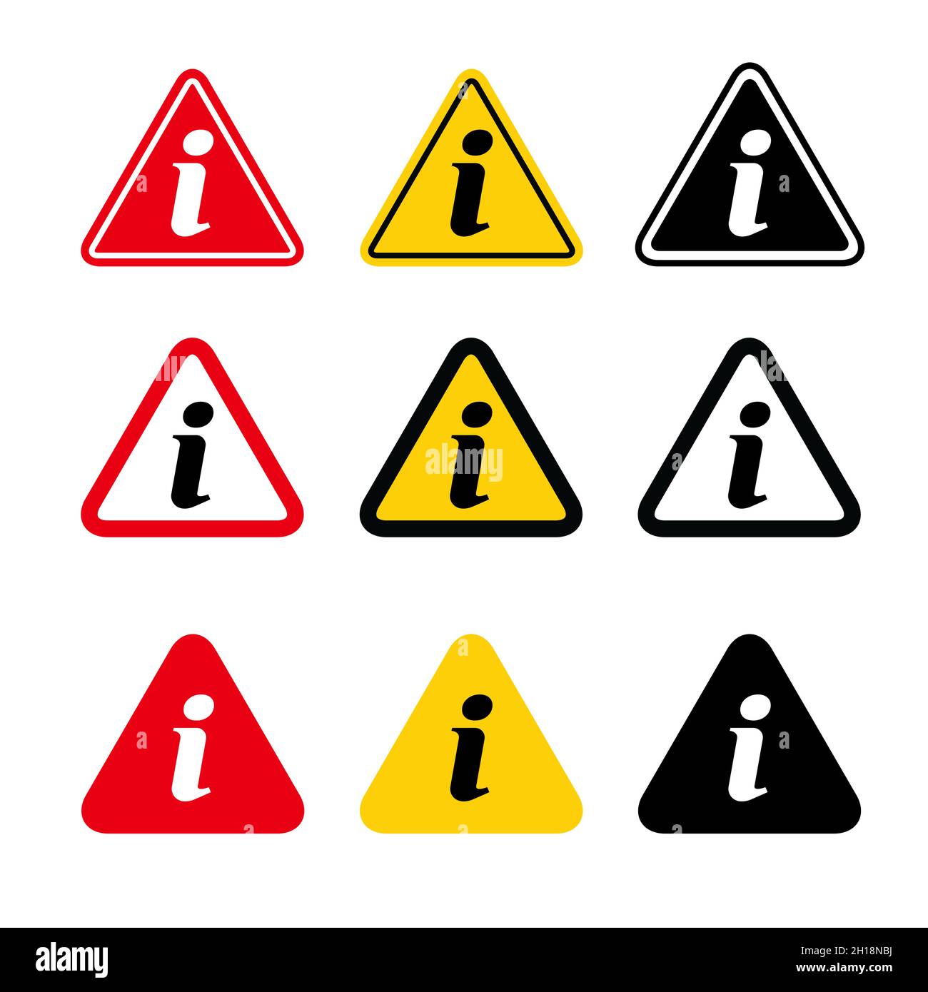 Set of Information help icon, helpdesk info bubble desk. Vector sing ...